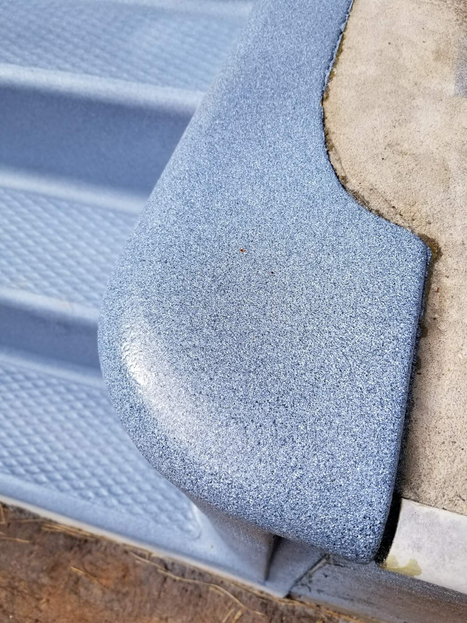 Renovating Old Fiberglass Steps (Vinyl Remodel) - J&M Pools