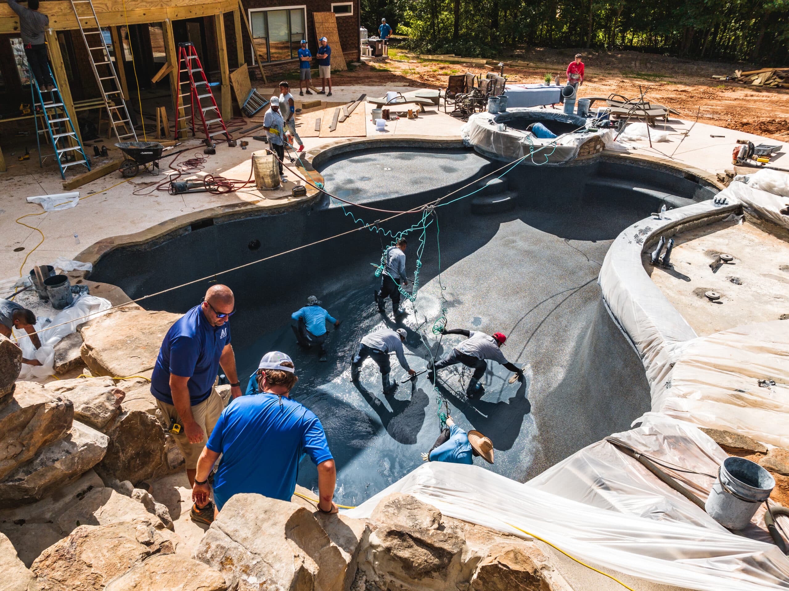 Pool Construction - J&M Pools Pool Construction Methods | J&M Pool Company